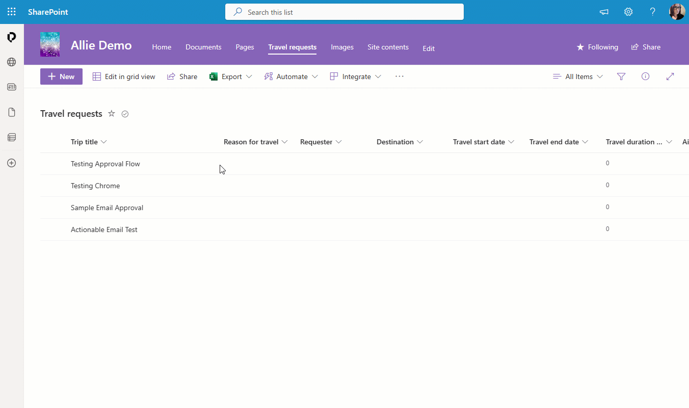 Configuring the Layout of SharePoint Forms