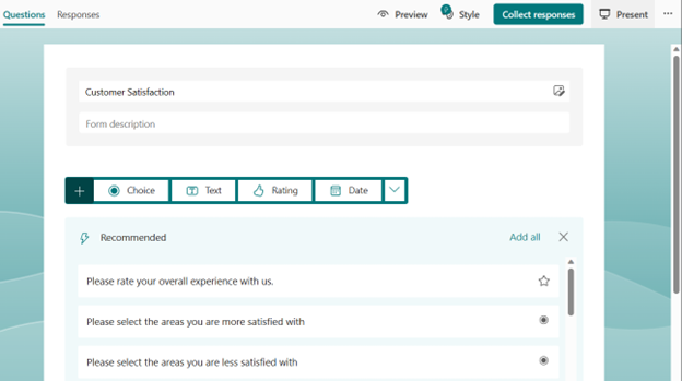 Using Microsoft Forms for Anonymous Surveys