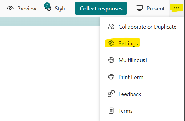 Using Microsoft Forms for Anonymous Surveys