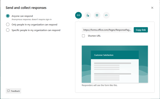 Using Microsoft Forms for Anonymous Surveys