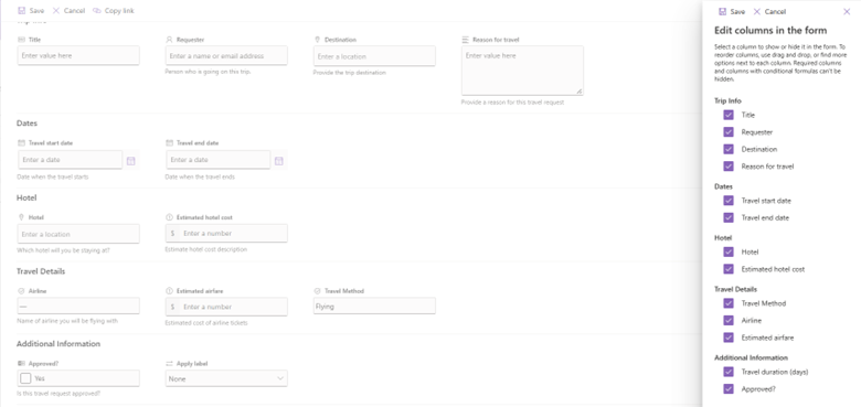 Configuring the Layout of SharePoint Forms Part 2: Conditional Fields